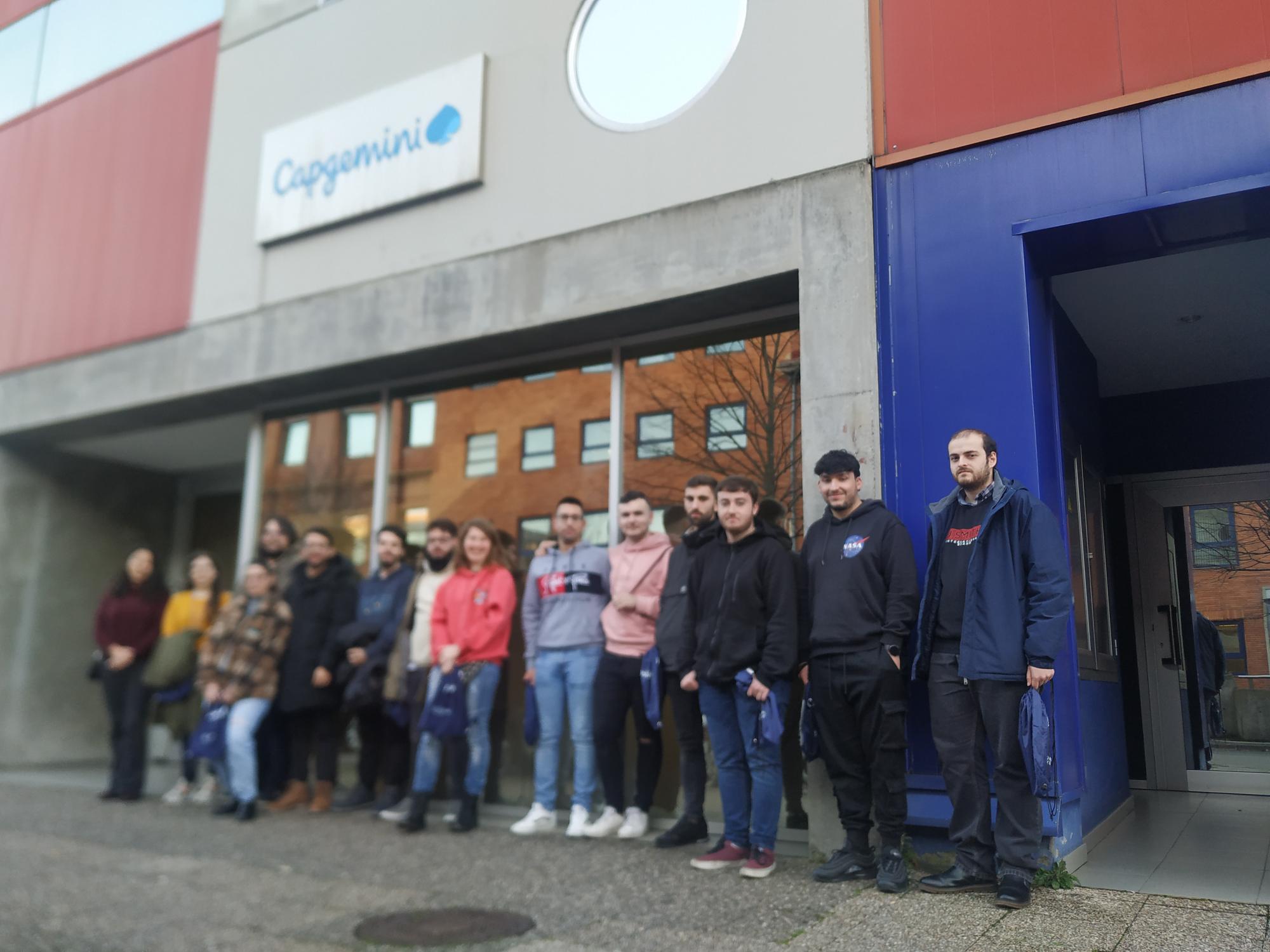Visita a la empresa Capgemini - IES Bernaldo de Quirós